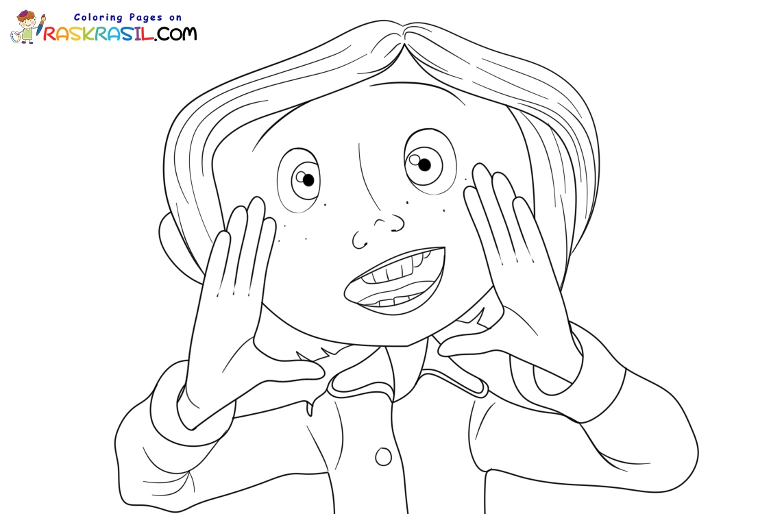 Coraline Coloring Pages - Patty Printable